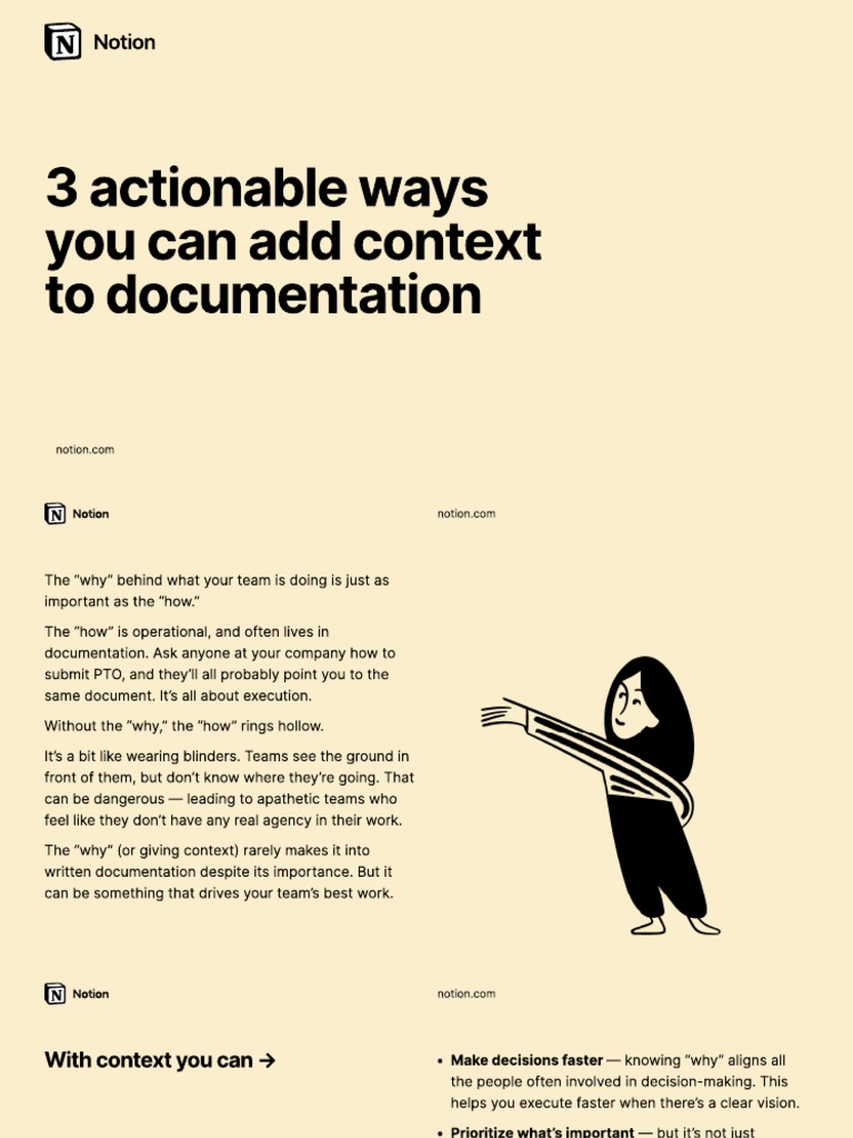3 Actionable Ways You Can Add Context To Documentation | PDF ...
