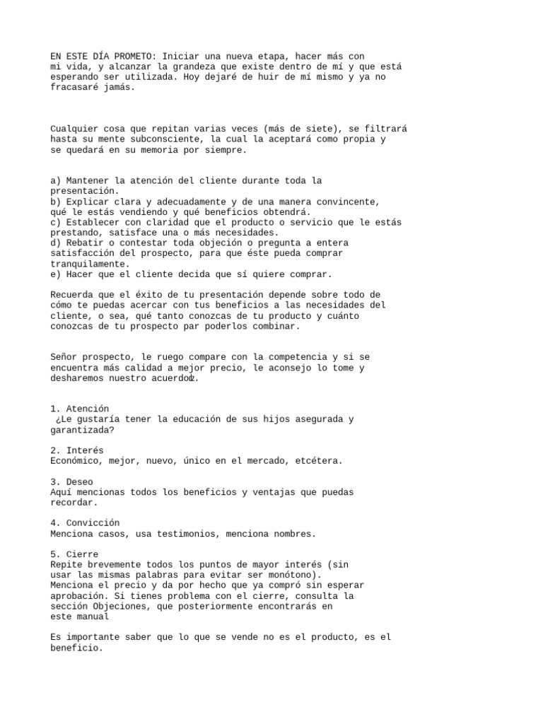 Anotaciones DE AL VENTA | PDF | Cliente