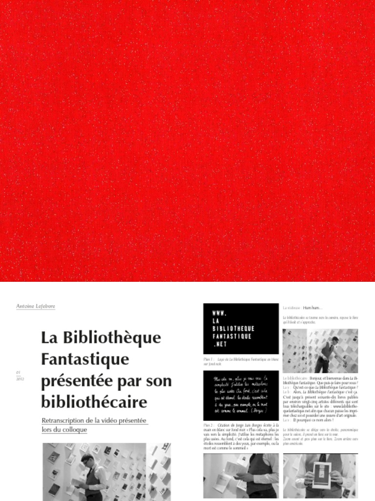 Edith Antoine Lefebvre | PDF | Bibliothèques | Logiciel gratuit