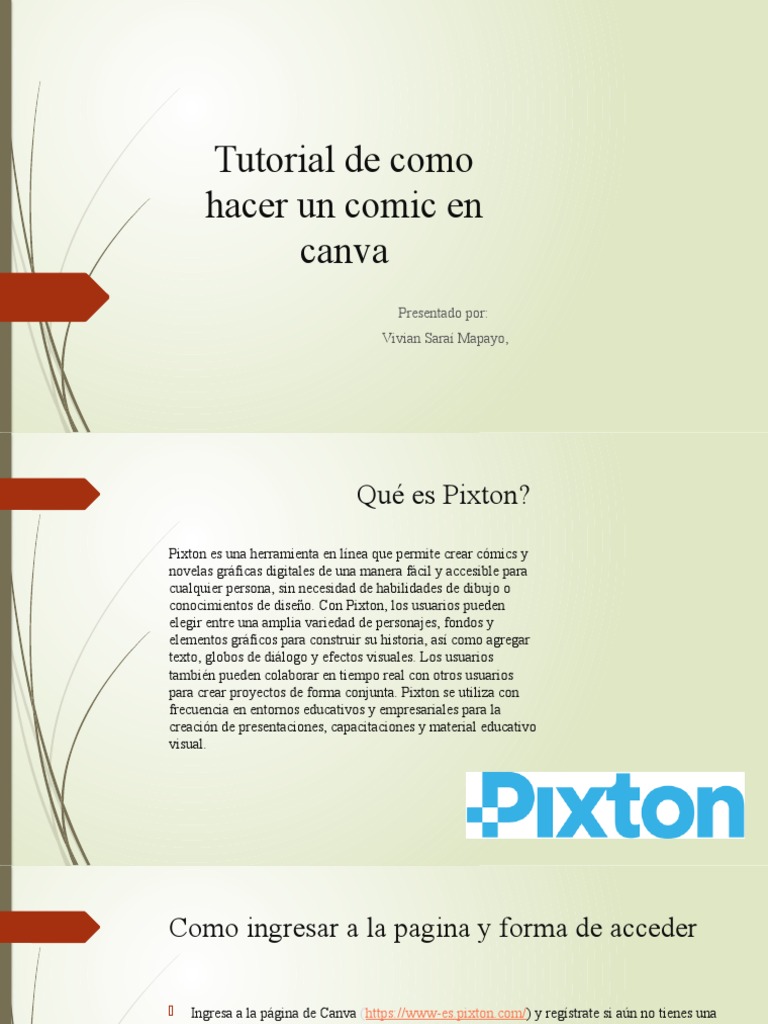 Tutorial de Como Hacer Un Comic en Canva | PDF | Cómics | Software