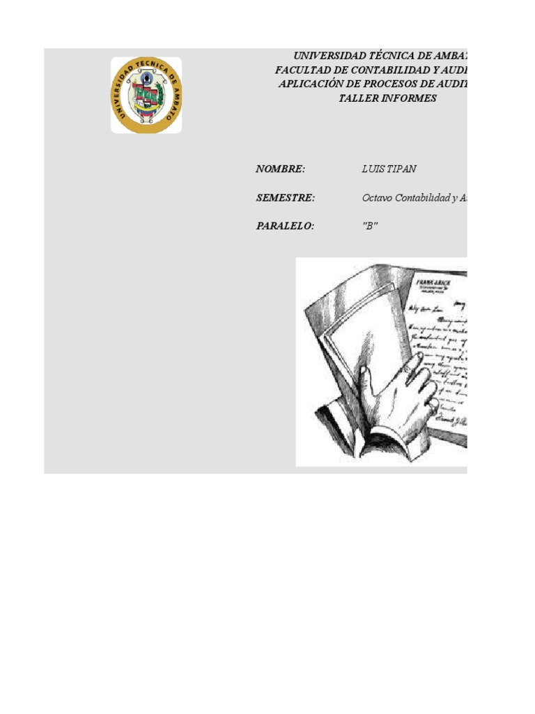 Dictamen Caso Catedral Luis Tipan | PDF | Preocupación continua | Auditoría