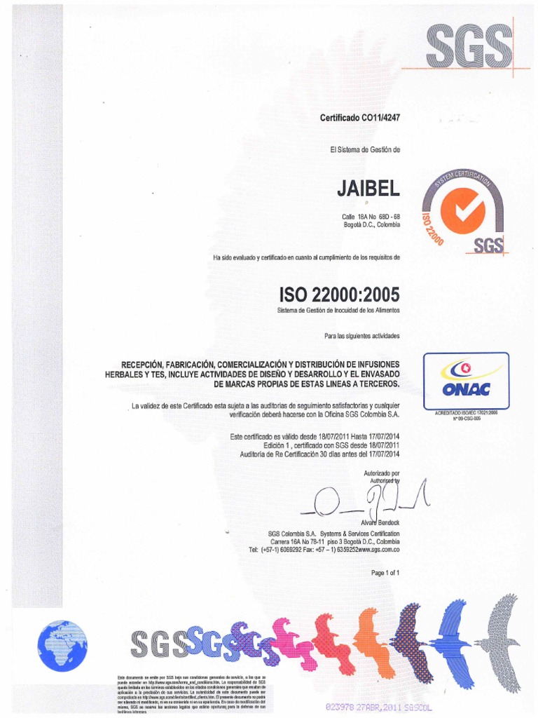 Norma Iso 22000 | PDF