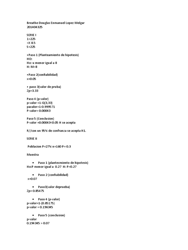 Tarea 3 Análisis Probalistico Usac | PDF