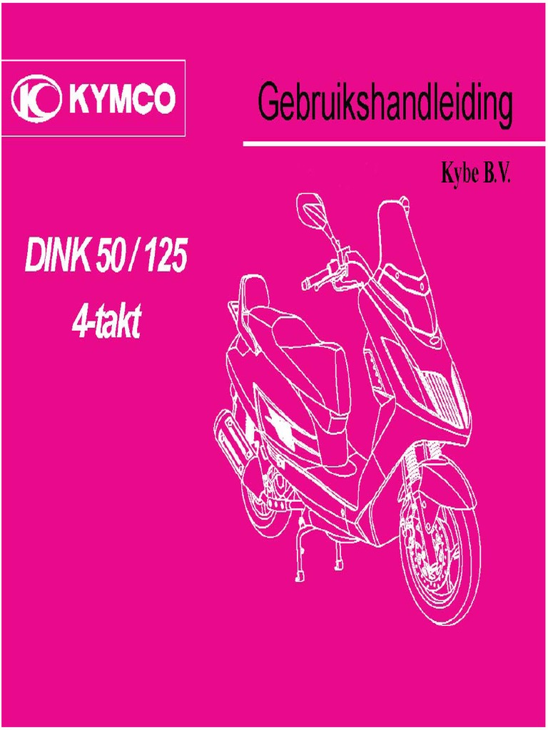 Kymco Dink 50 Scooter | PDF