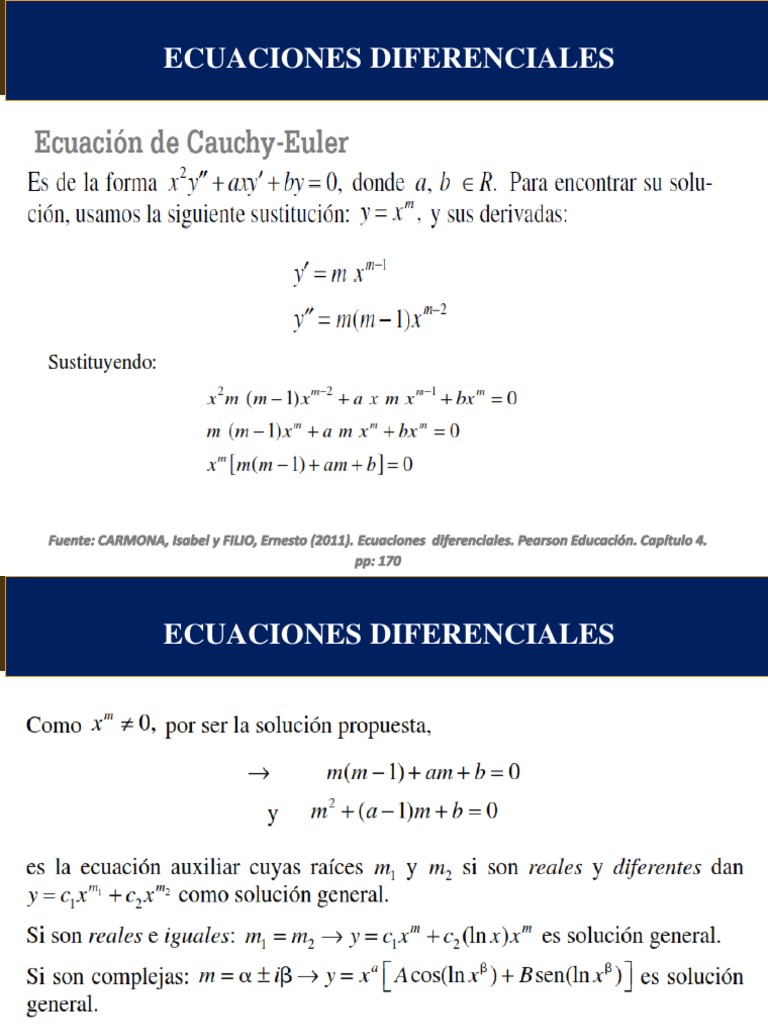 Cauchy Euler | PDF