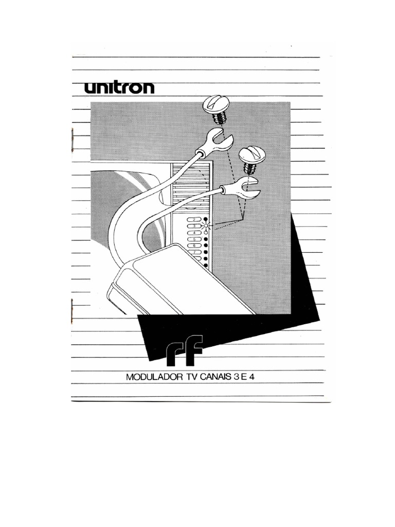 Manual Modulador RF Unitron | PDF