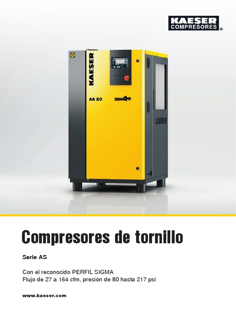 Kaeser Compresor | PDF | Uso eficiente de energía | Presión