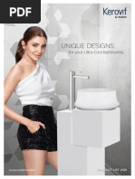Kerovit Faucet & Sanitaryware Catalogue | PDF | Tap (Valve) | Shower