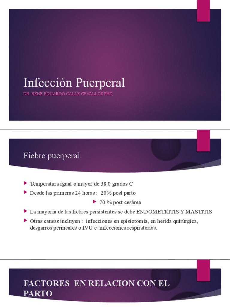 Infeccion Puerperal 2 | PDF | Pecho | Parto