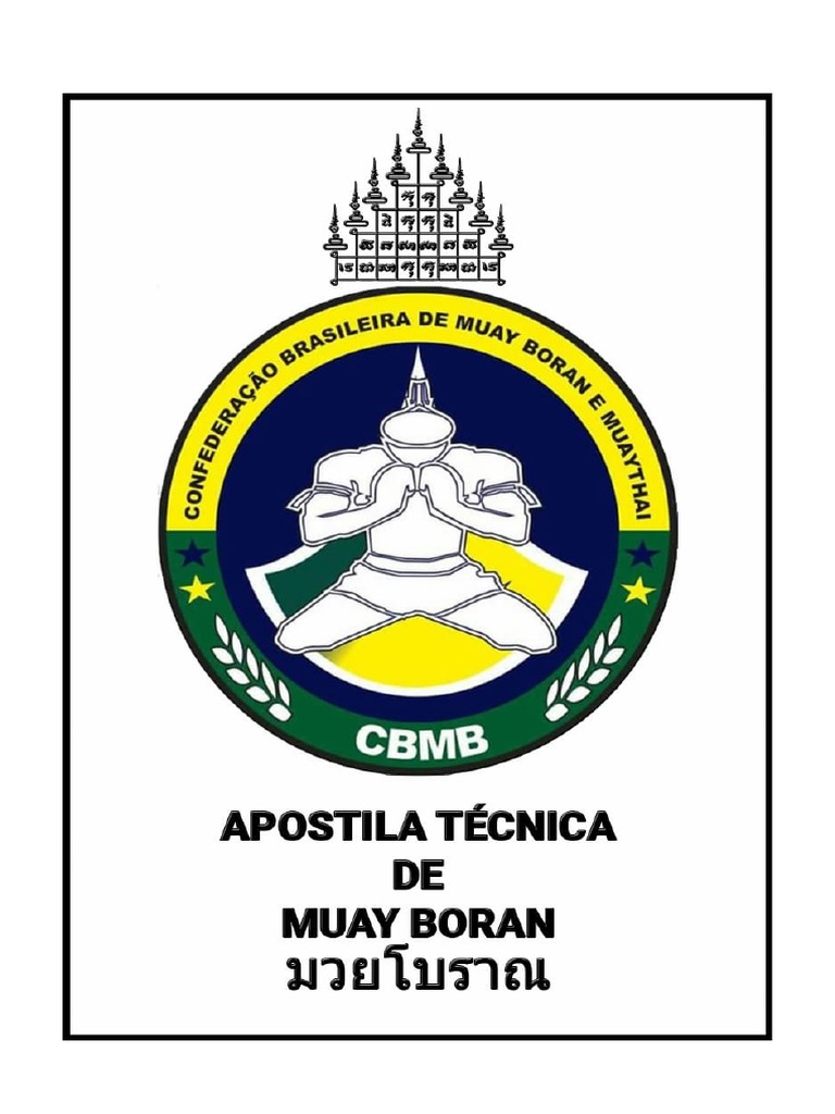 Apostila de Muay Boran CBMB | PDF | Muay Thai | Tailândia