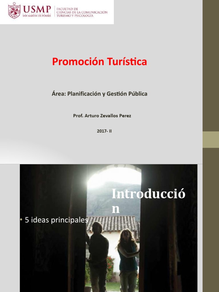 Promocion Turistica | PDF | Marketing | Publicidad