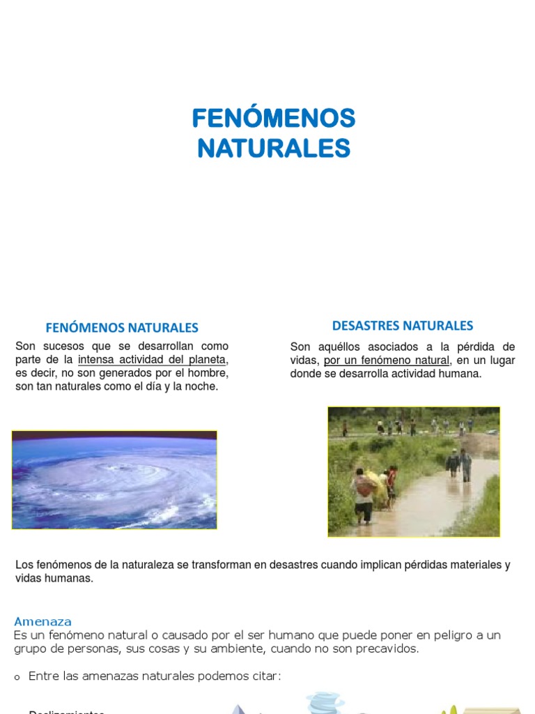 Fenomenos Naturales | PDF | Tsunami | Tormenta