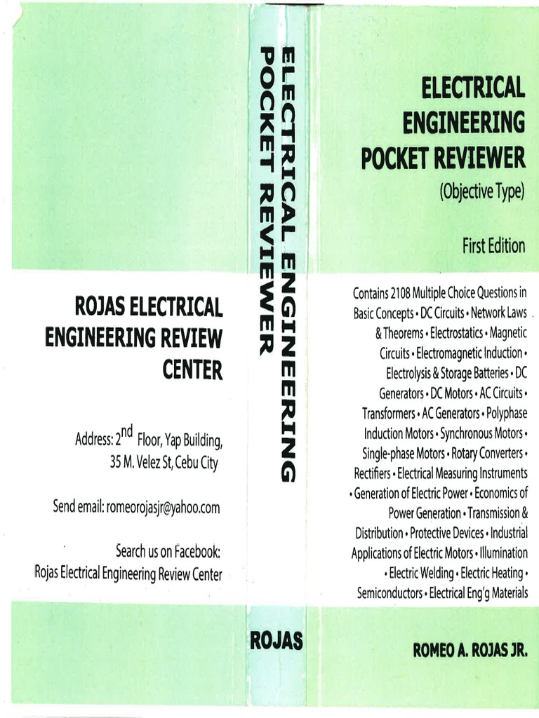 Electrical Engineering Pocket Reviewer | PDF