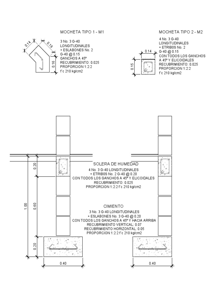 Detalles Estructurales | PDF
