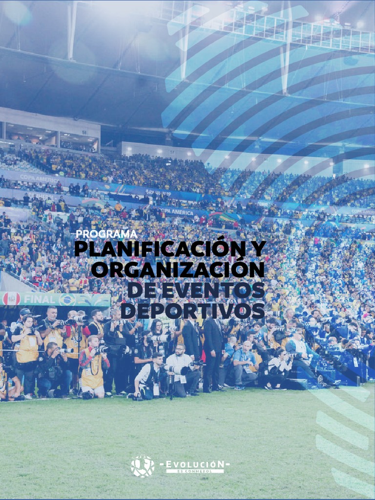 Planificación y Organización de Eventos Deportivos | PDF | Asociación de Futbol | Planificación