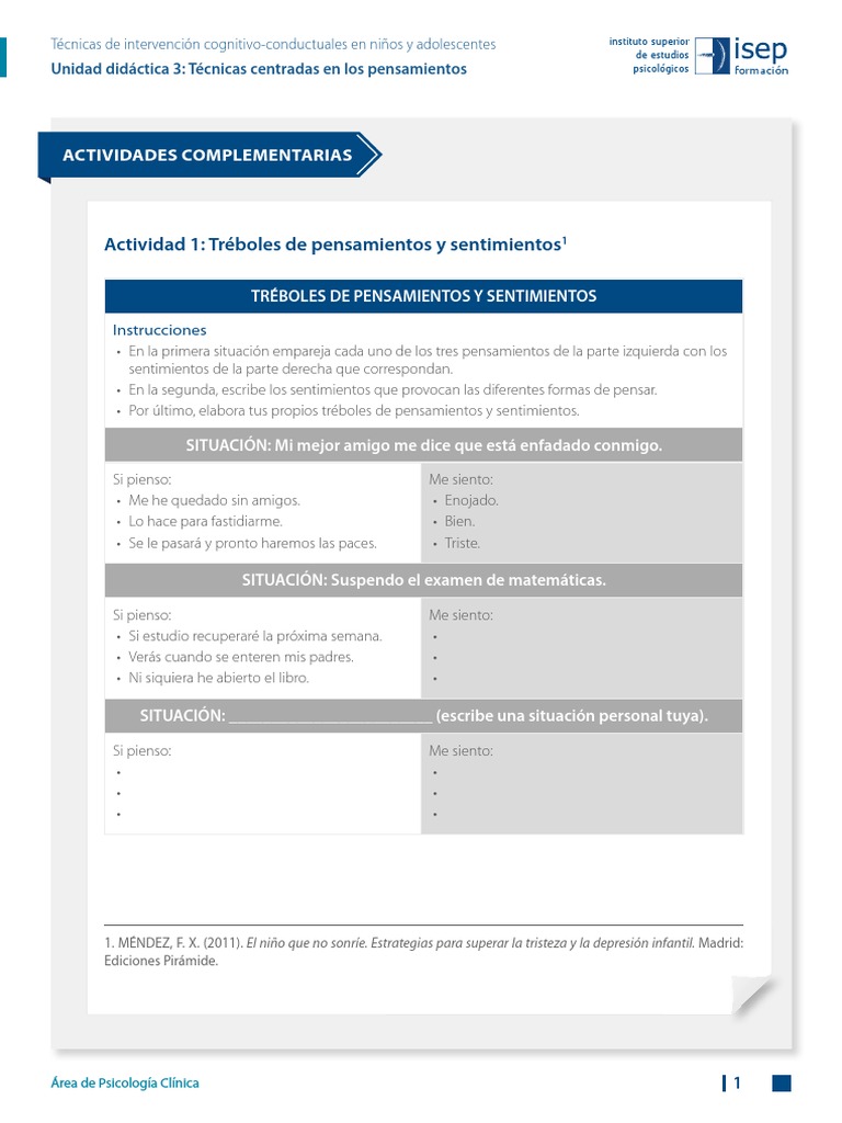 Actividades Complementarias | PDF