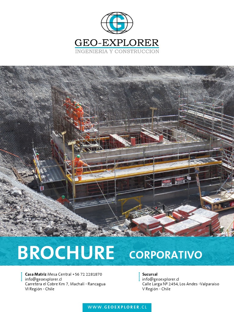 Brochure2016 GEOEXPLORER | PDF | Chile | Minería