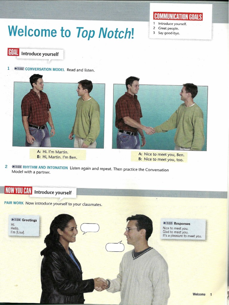 Top Notch Fundamentals 3RD Edition | PDF