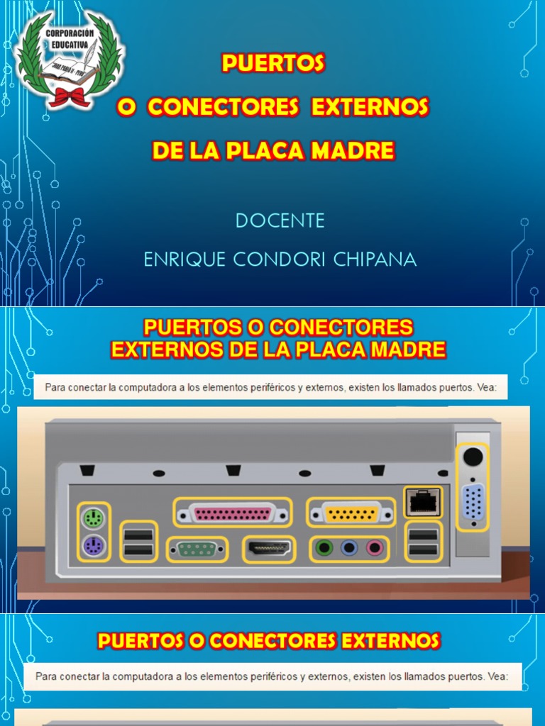 Puertos o Conectores Externos | PDF