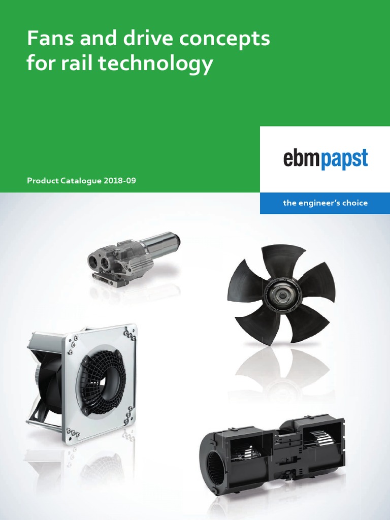 Fans and Drive Concepts For Rail Technology | PDF | Engineering