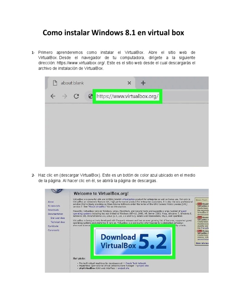 Como Instalar Windows 8 | PDF | Windows 8.1 | Ventana (informática)