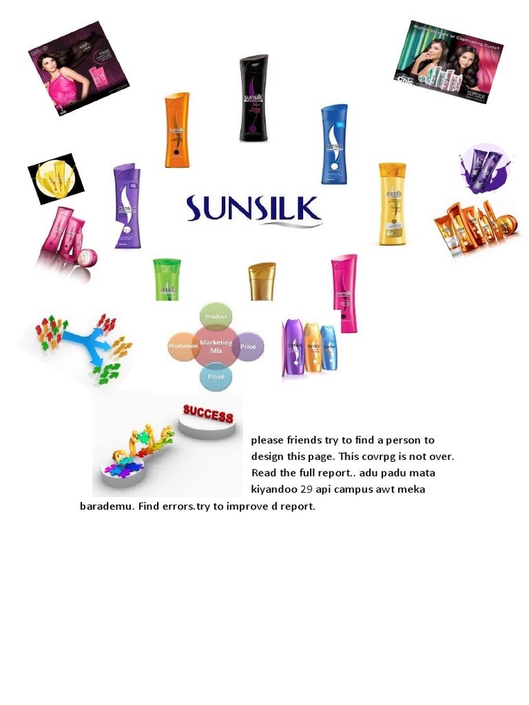 Sunsilk Report Latest | PDF | Brand | Marketing