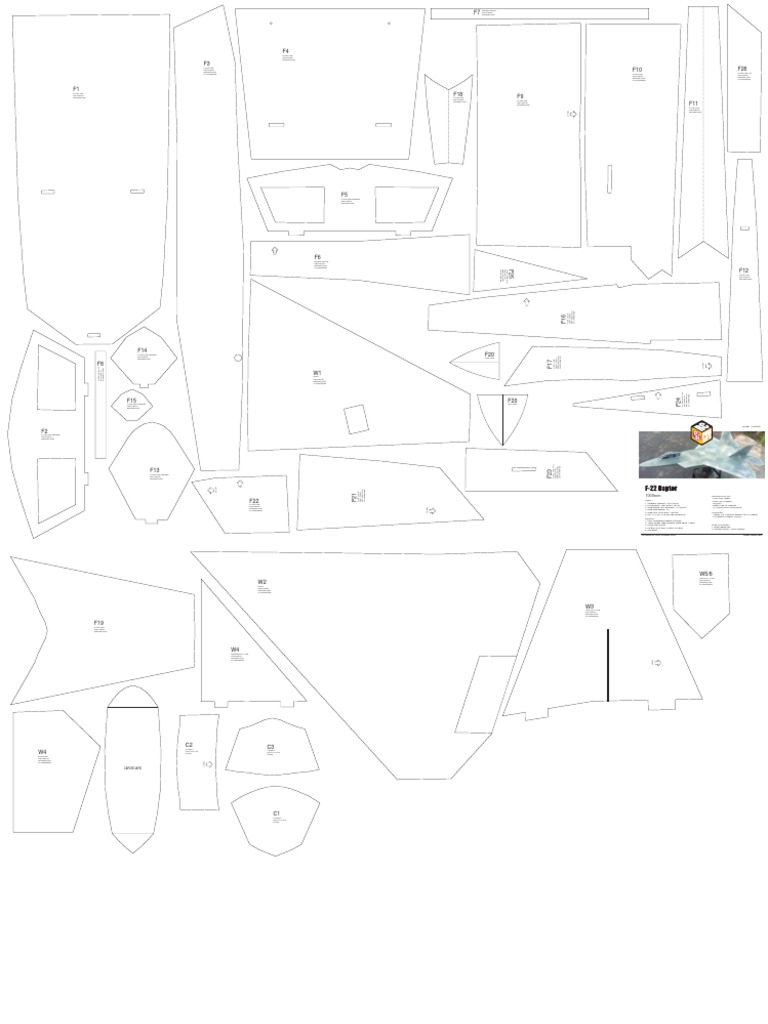 PR F22 Raptor A0 | PDF | Materials