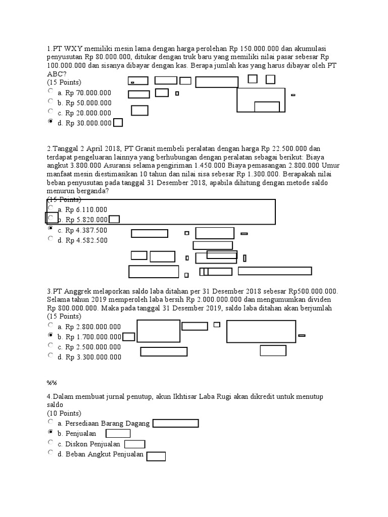 Pembahasan Soal TSM | PDF | Bisnis