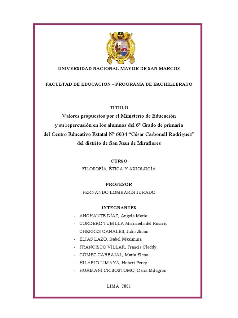 Filosofia Etica Axiologia | PDF | Educación primaria | Enseñando