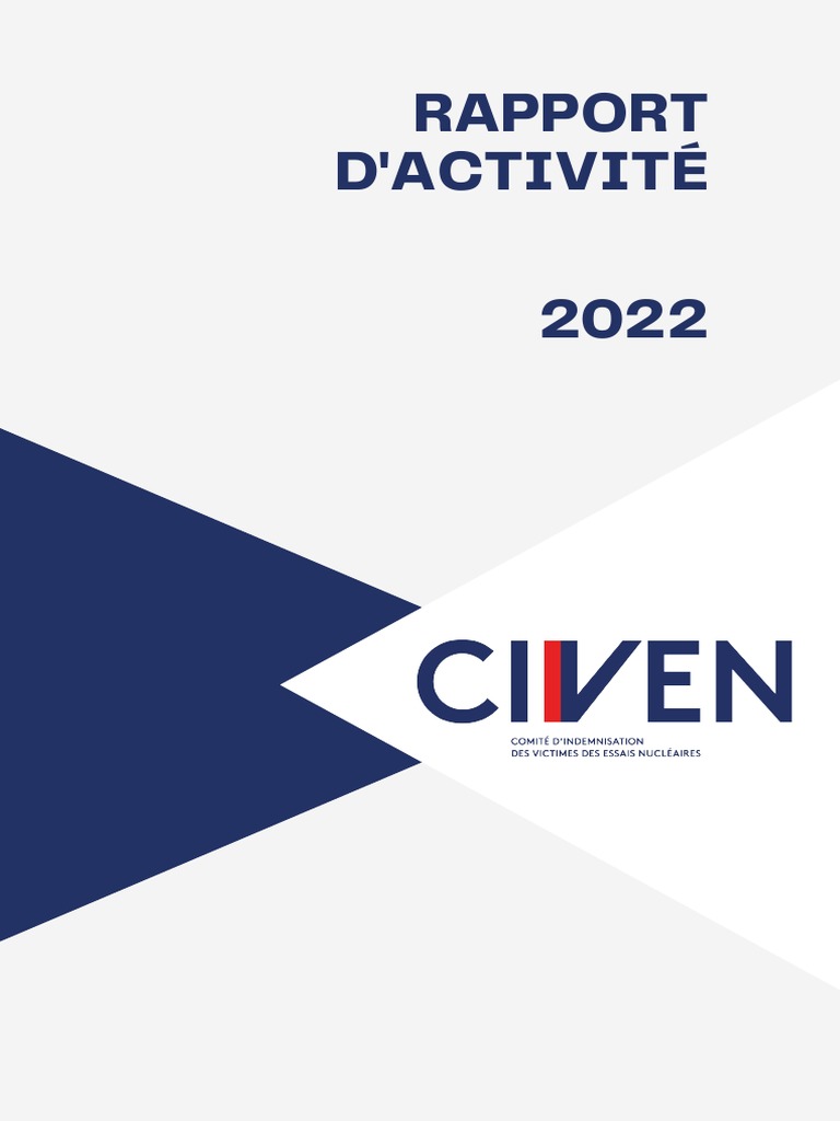 Civen - Rapport Dactivite 2022 | PDF | Cancer | France