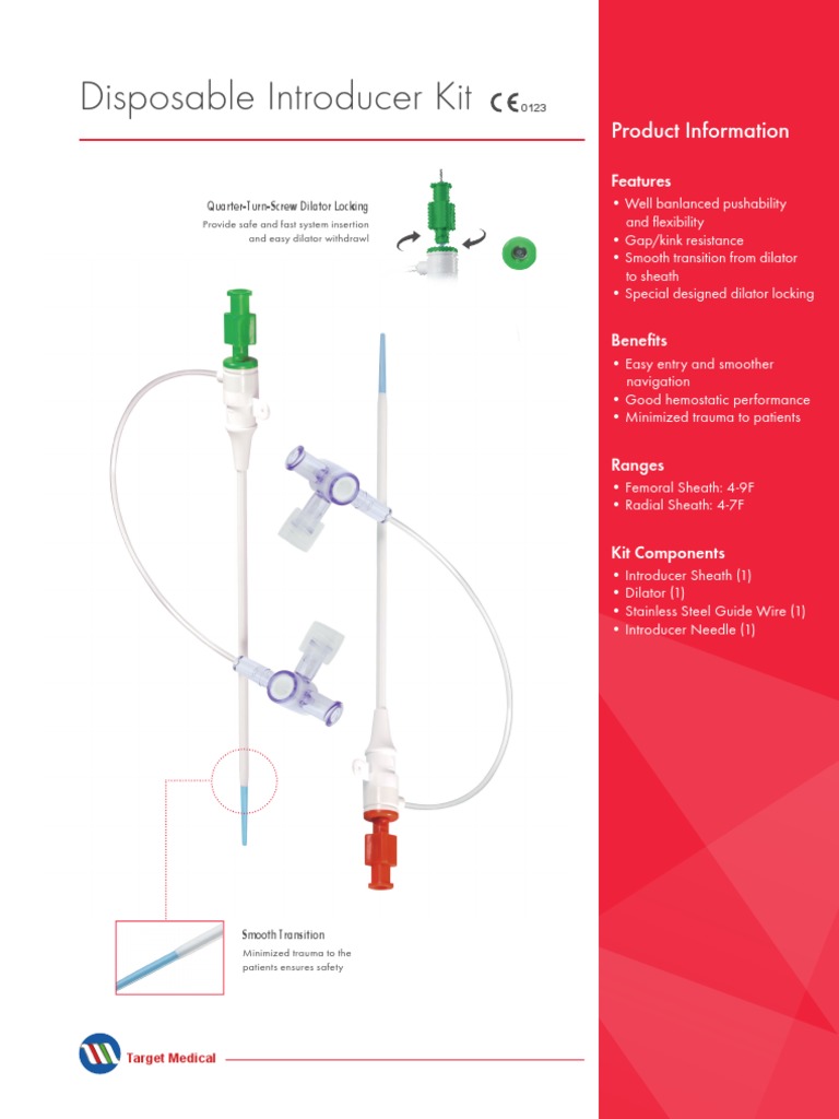 Disposable Introducer Kit天地CE版 | PDF | Equipment | Manufactured Goods