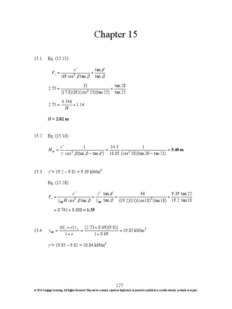 Chapter 15 - SI - Final Solutions | PDF