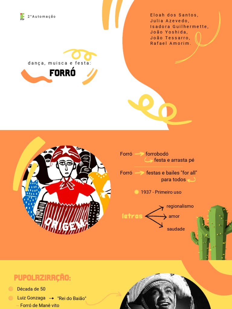 Apresentação Forró | PDF | Brasil | Música latino-americana