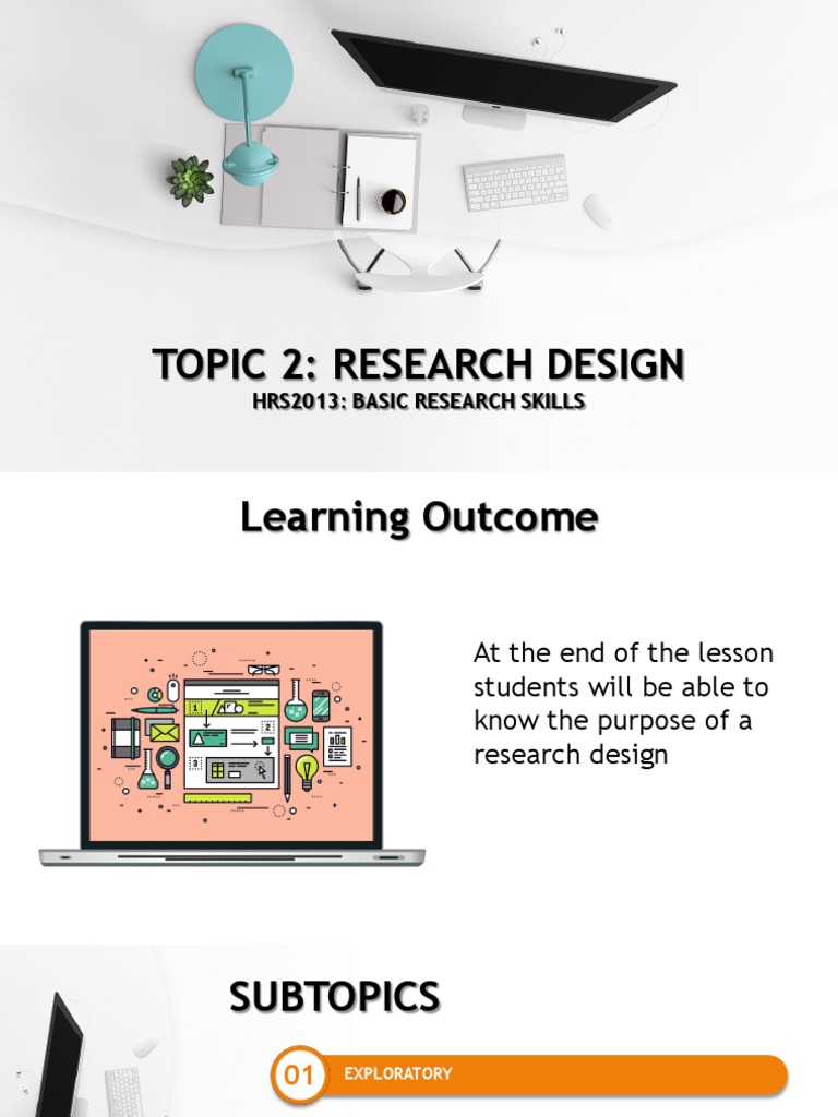 Topic 2 Research Design | PDF | Hypothesis | Statistical Hypothesis Testing