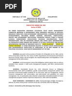 Barangay Ordinance 2 sOLID wASTE | PDF | Municipal Solid Waste | Waste ...