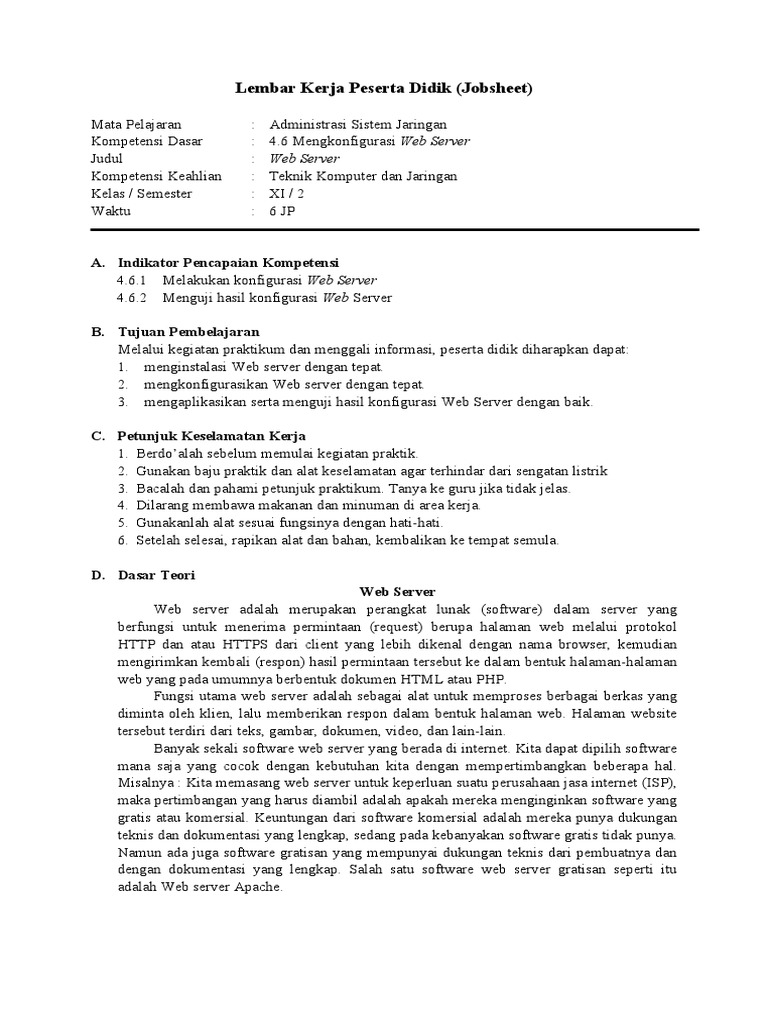 LKPD Web Server | PDF