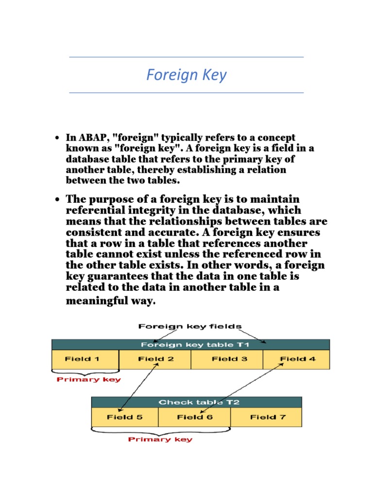 Foreign Key | PDF | Data Model | Data Management