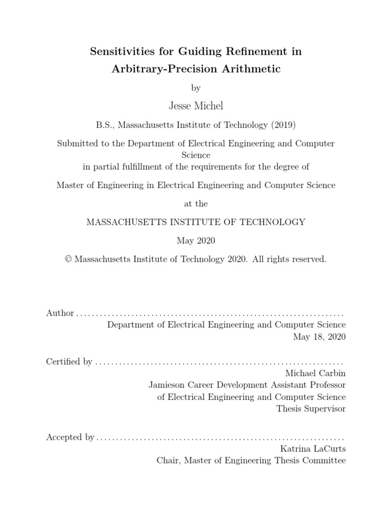Arbitrary Precision Arithmetic Pdf Function Mathematics Derivative 
