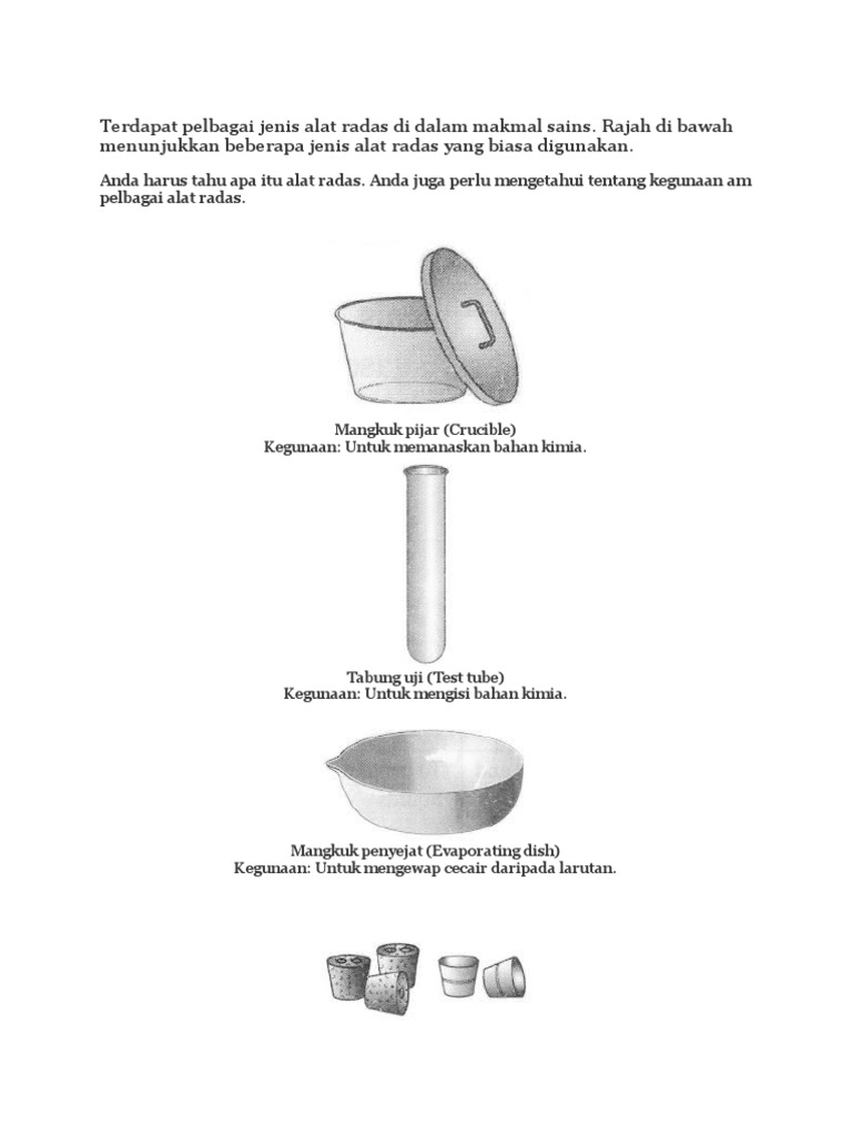 Radas Dan Bahan | PDF