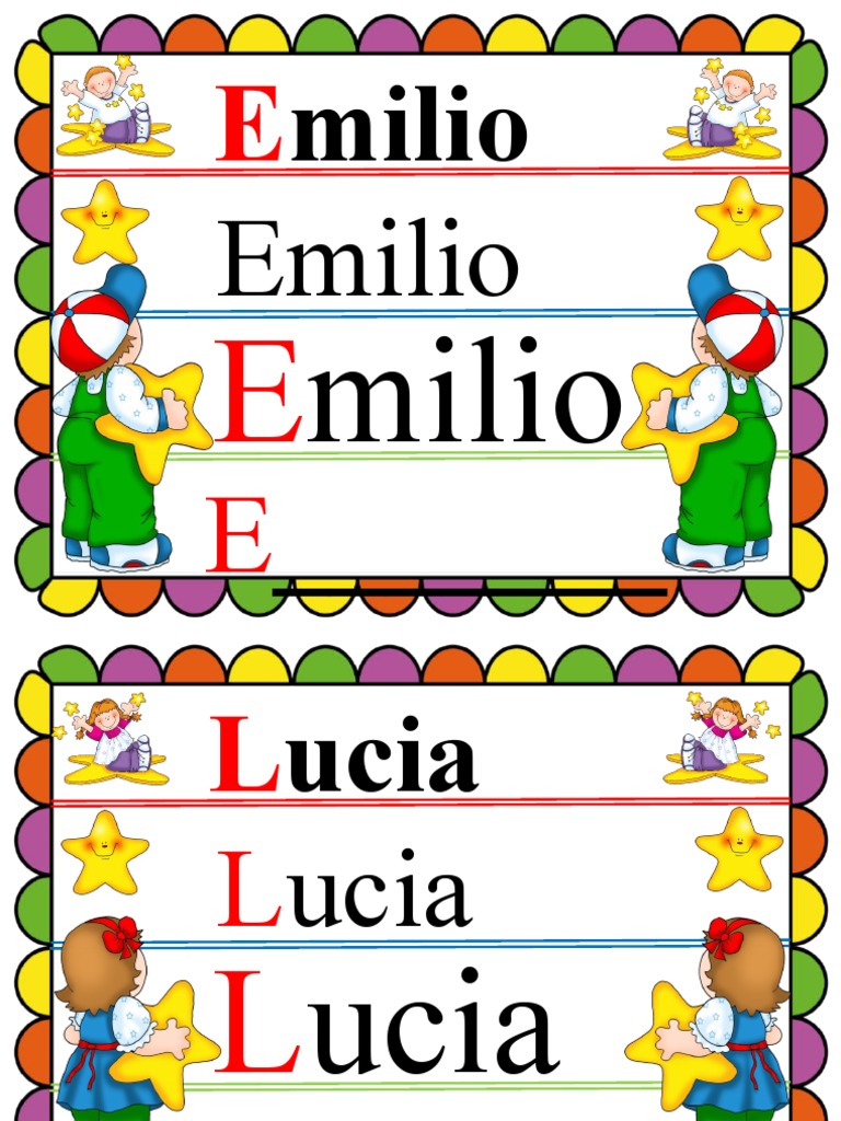 Remarcar Nombres | PDF