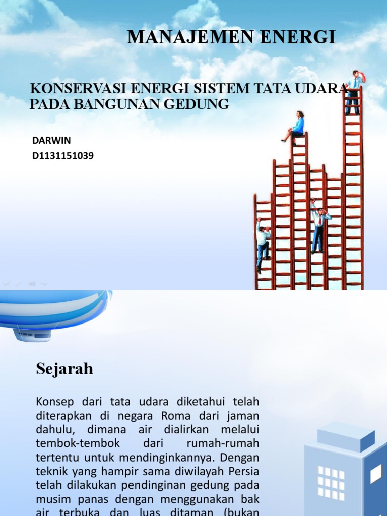 7.konservasi Energi Sistem Tata Udara Pada Bangunan Gedung (Darwin) | PDF