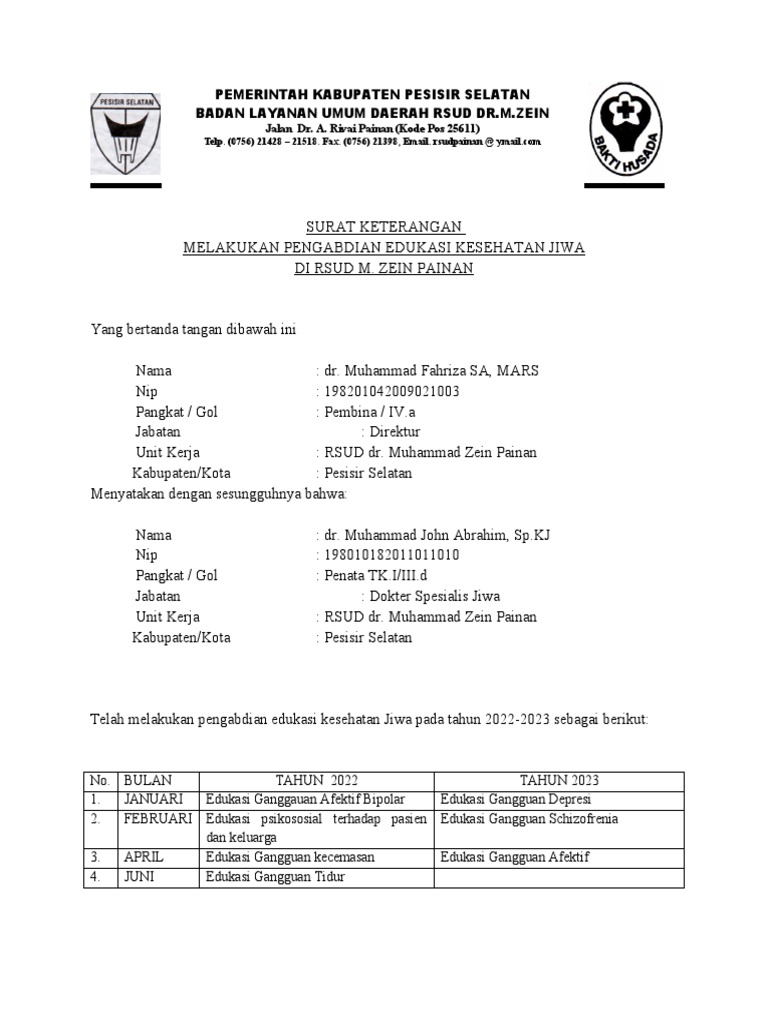 Contoh Pengabdian | PDF