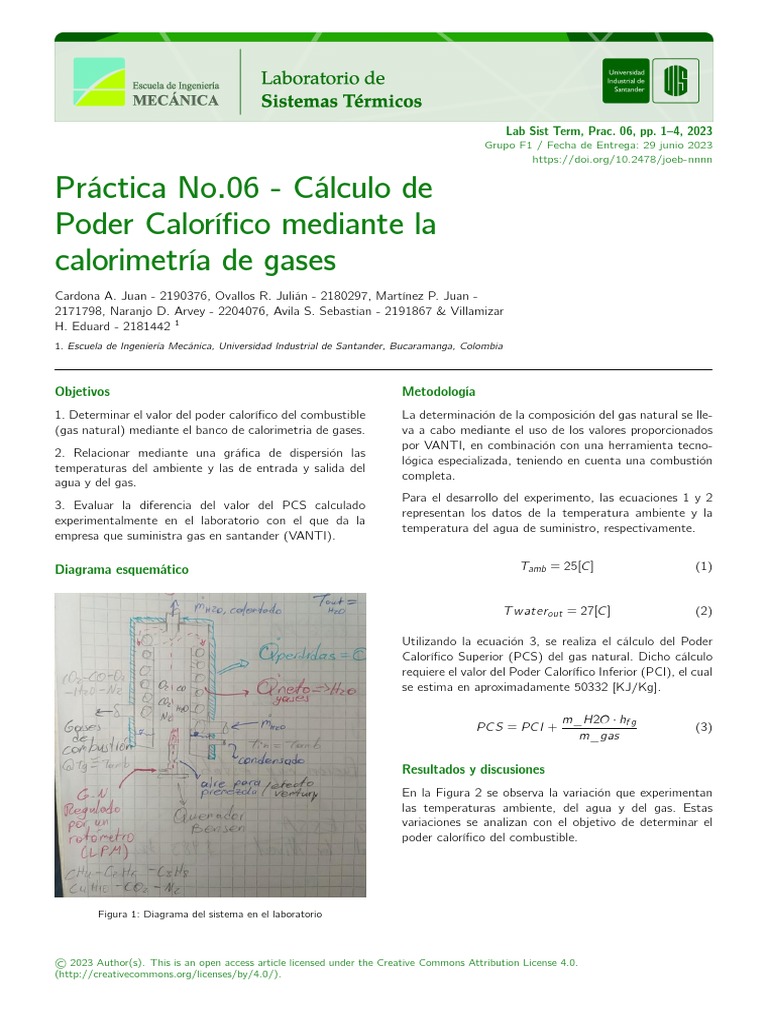Práctica_6___Cálculo_de_Poder_Calorífico_mediante__230712_145910 | PDF ...