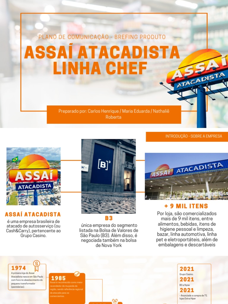 Assaí Atacadista | PDF | Publicidade | Outdoor
