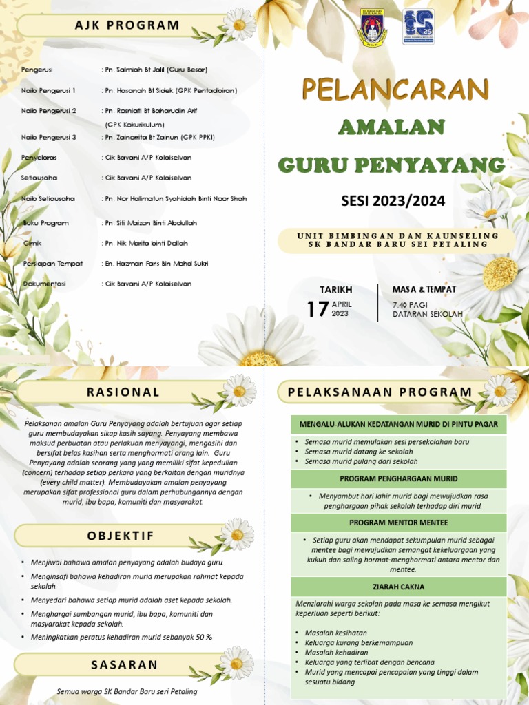 Buku Program Amalan Guru Penyayang | PDF