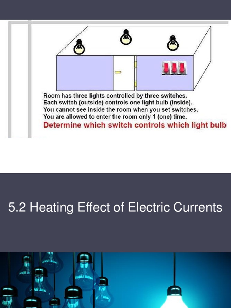 5.2 Heating Effect of Electric Currents | PDF | Electrical Resistance ...