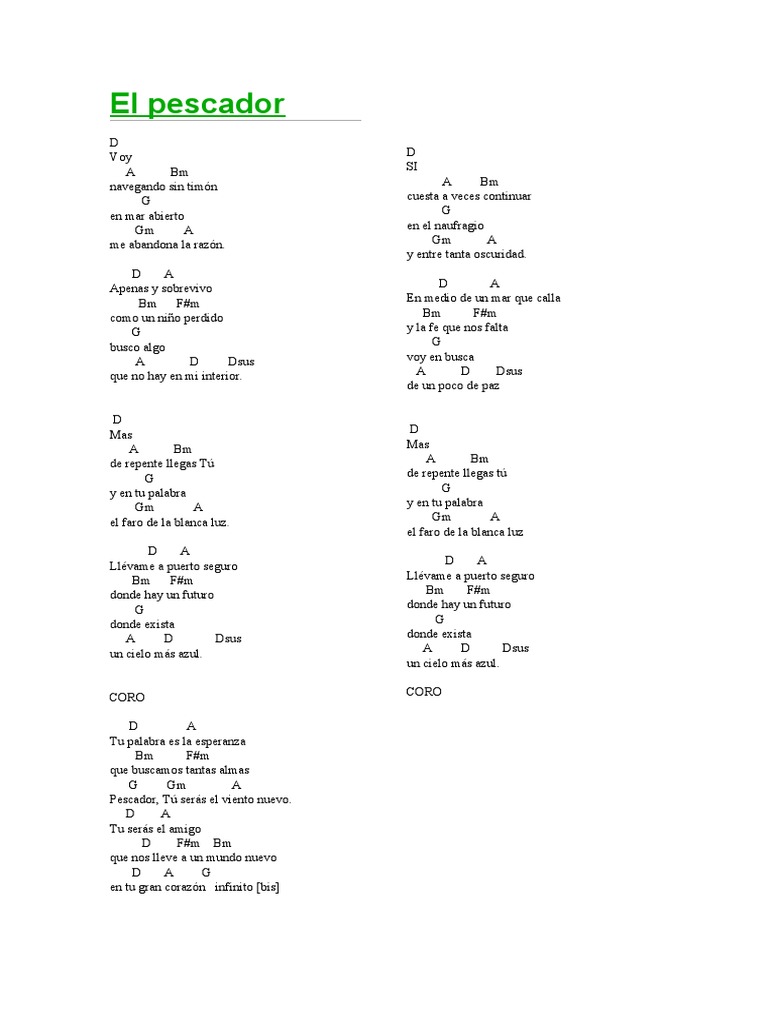 El Pescador | PDF