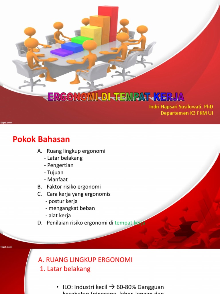 Ergonomi untuk Pekerja dan Perusahaan | PDF