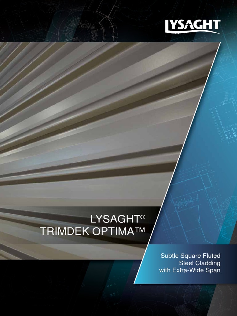 Lysaght Trimdek-Optima 2021 | PDF | Roof | Screw