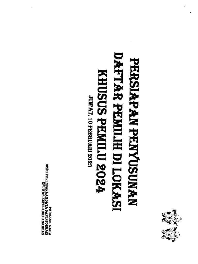 Paparan RAKOR KPU | PDF